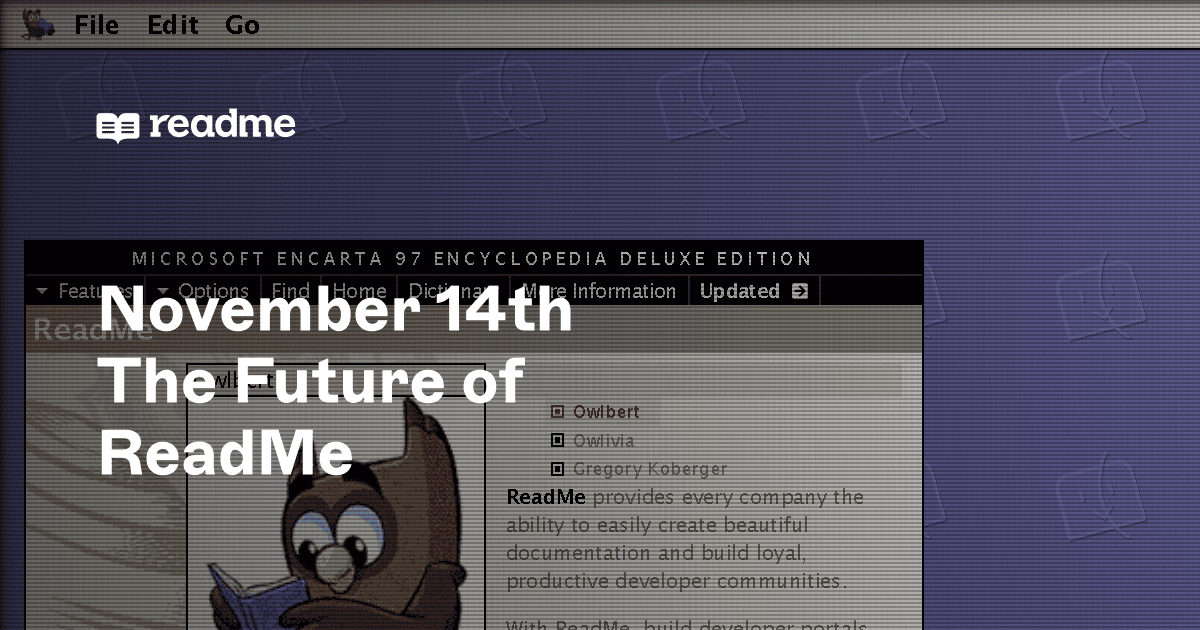 The Future of ReadMe